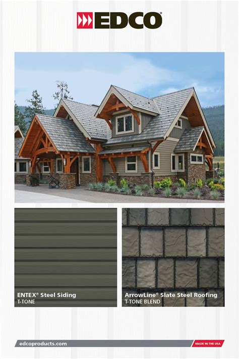 Upgrade Your Home With Sustainable Steel Eco Side Siding Colors Edco