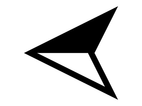 Angular Navigation Arrow Icon Png Vector In Svg Pdf Ai Cdr Format