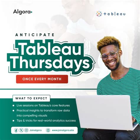 Tableauthursdays Dataanalytics Datavisualization Learntableau Algora