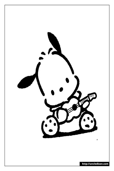 포차코 색칠공부 산리오 무료 Pdf도안