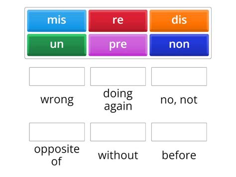 PREFIX Match Up