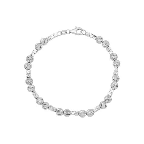 Lắc Tay Vàng Trắng Ý 18k Pnj 0000w061058