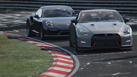 Porsche 911 Turbo S Vs Nissan Gt R Nismo • Nordschleife Youtube