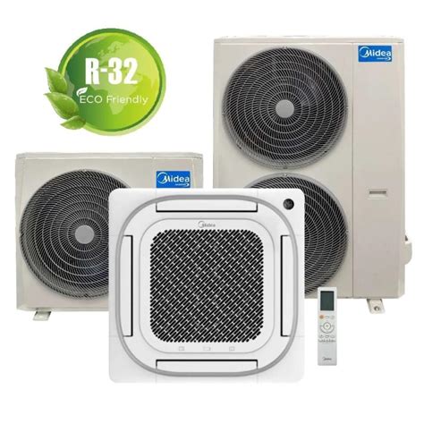 Conjunto Cassette Inverter Midea R32 6 Tr Fc