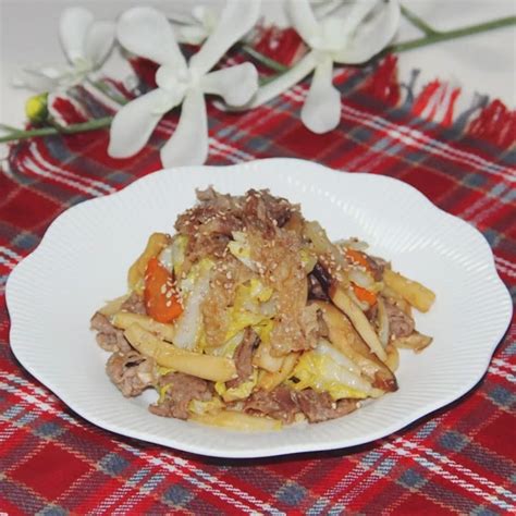 고소한 소고기요리 차돌박이야채볶음 만들기 Youtube