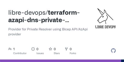 GitHub Libre Devops Terraform Azapi Dns Private Resolver Provider For Private Resolver Using