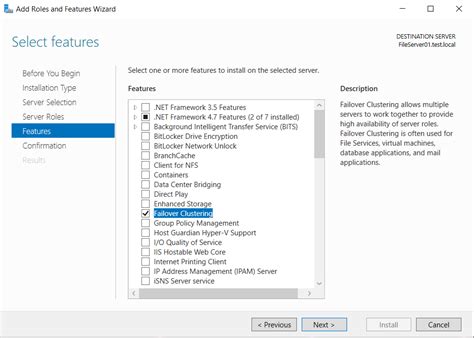 File Server Failover Cluster Part 2 Installing And Configuring