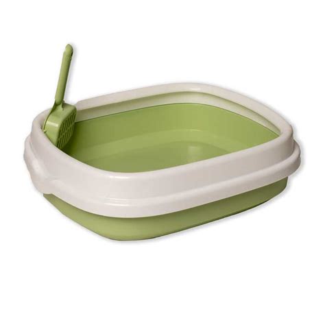 Litiera Mica Pentru Pui De Pisica Sarsaila Avocado 39lx33lx11 Cm