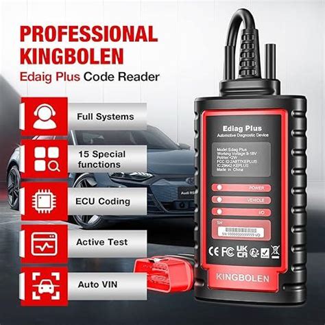 Kingbolen Ediag Plus Bluetooth Scanner All System Bidirectional