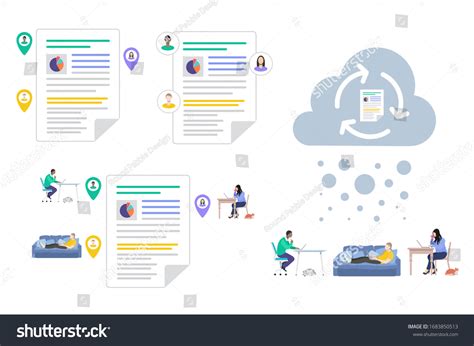 55 Real Time Collaboration Icon Stock Vectors Images And Vector Art