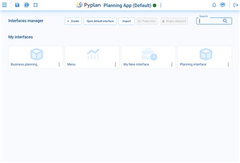 Interface Manager Pyplan Knowledge Base