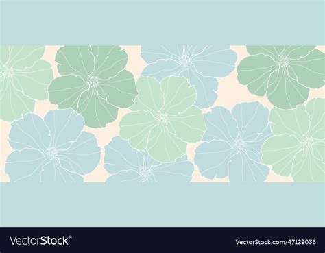 Delicate Light Green Floral Background Royalty Free Vector