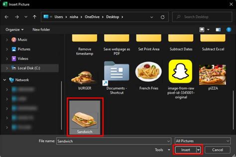 How To Insert Image Into Cell