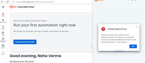 Getting Robot Error Studio Uipath Community Forum