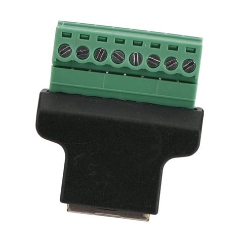 Dvr Ethernet Connector Rj45 Female Jack To 8 Pin Screw Terminal Dvr Ethernet Connector Walmart Ca