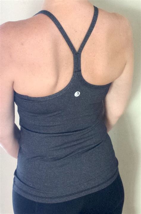 Tank Top Joan Hemp Grey Built In Support In The Bust