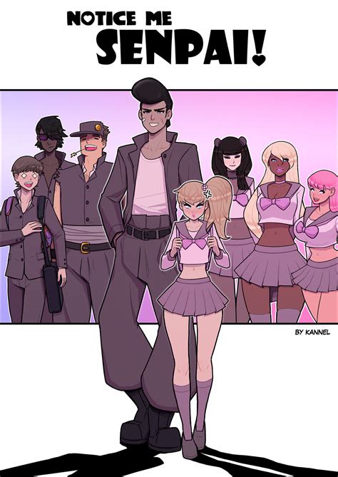 Notice Me Senpai This Is Not An Upcoming Comic It Was Just An Idea I