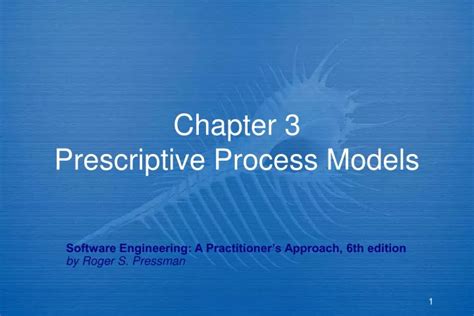 ppt chapter 3 prescriptive process models powerpoint presentation