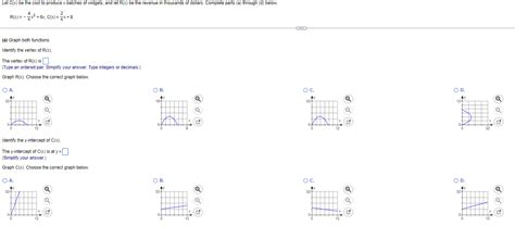 solved r x −54x2 6x c x 52x 8 a graph both functions
