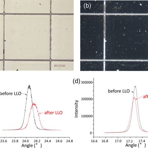 Transferred Gan Film Under On Si Substrate Under Light Field A And Download Scientific