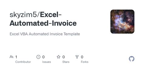 github skyzim5 excel automated invoice excel vba automated invoice