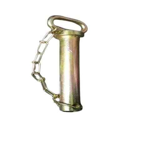 Tractor Hitch Pin Forged Iron Galvanized Golden Finish Precision