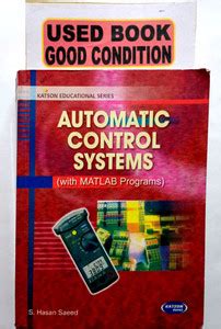 AUTOMATIC CONTROL SYSTEMS (With MATLAB Programs): Buy AUTOMATIC CONTROL SYSTEMS (With MATLAB ...