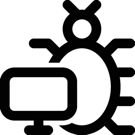 Bug Defect Computer Malware Outline Icon 56508401 Vector Art At Vecteezy