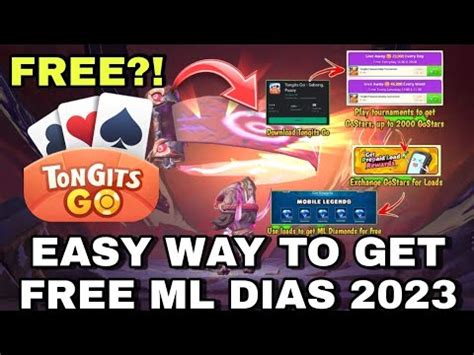 paano makakuha ng libreng diamonds sa mlbb - get free diamonds in mlbb by playing tongits go ...