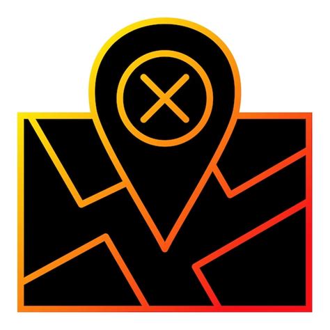Premium Vector Wrong Location Icon