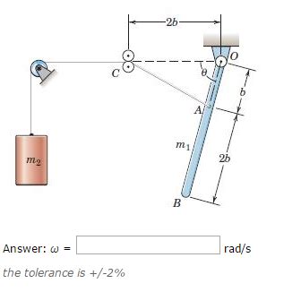 The System Is Released From Rest When The Angle Chegg