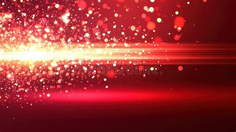 Vibrant Red Abstract Background With Dynamic Light Effects For Modern Designs And Digital Art