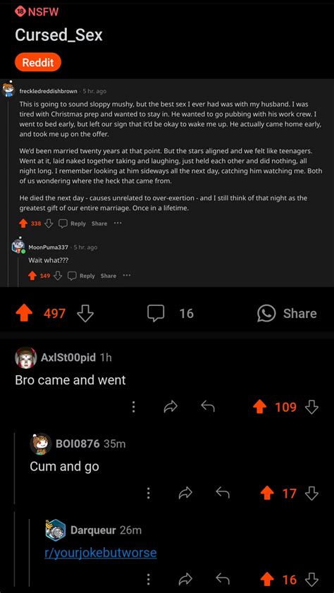 Cursedsex Pt 2 Rcursedcomments