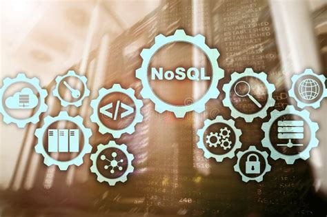 Nosql Structured Query Language Database Technology Concept Server
