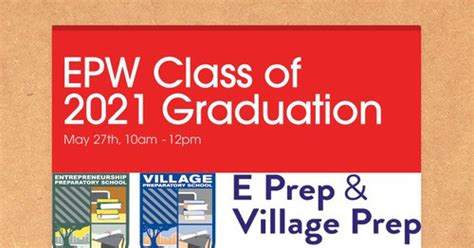 Epw Class Of 2021 Graduation Smore Newsletters