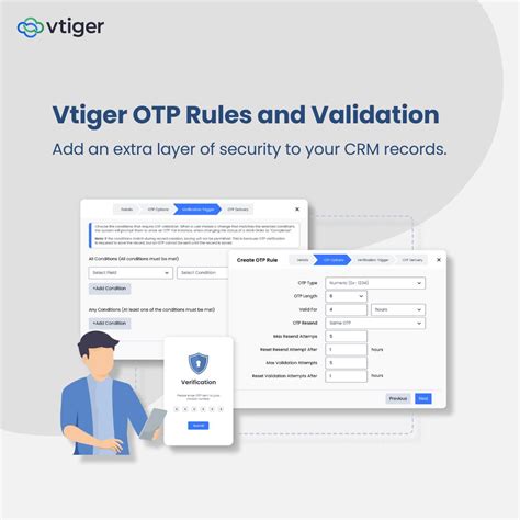 Vtigers Otp Rules And Validation Feature Vtiger Crm Posted On The