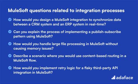 63 mulesoft interview questions adaface