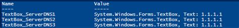 Powershell Set Variable For Winforms Objects Stack Overflow