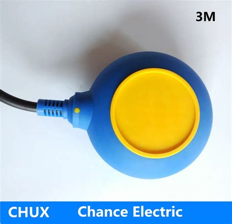 3m Cable Float Switch For Industry Liquid Fluid Level Sensor Yellow