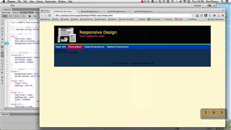 17 Responsive Web Design With Html5 And Css3 Introduction Youtube