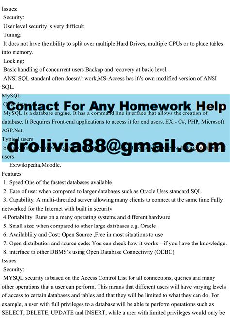 Compare The Capabilities Of The Microsoft Access Microsoft Sql Serv Pdf