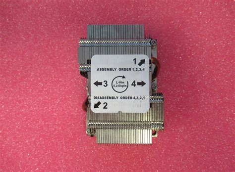 Fujitsu V26898 B1014 V1 Server Processor Cpu Heatsink Primergy A3c40193583