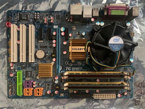 Intel Core 2 Duo E6400 Gigabyte Motherboard 3GB RAM Computers Tech Parts Accessories