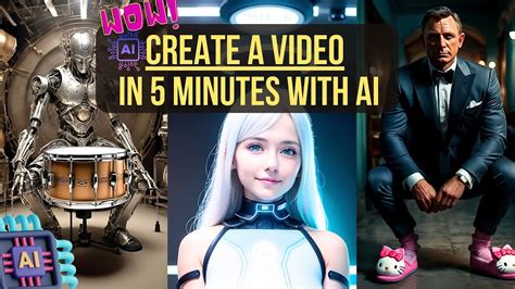 i created an amazing video in 5 minutes with artificial intelligence youtube