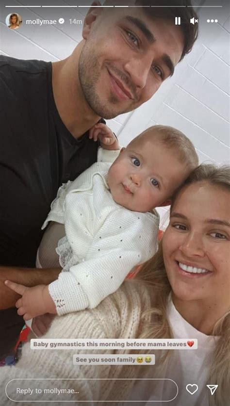 Molly Mae Hague Shares Sweet Pictures With Tommy Fury And Baby Bambi As