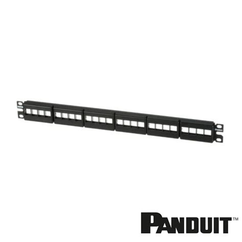 Panduit Netkey 24 Port Modular Patch Panel 1 Ru — Networks Centre