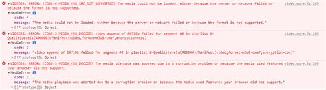 Error When Switching Bitrate In A Hls Stream With Aes 128 Encryption · Issue 1273 · Videojs
