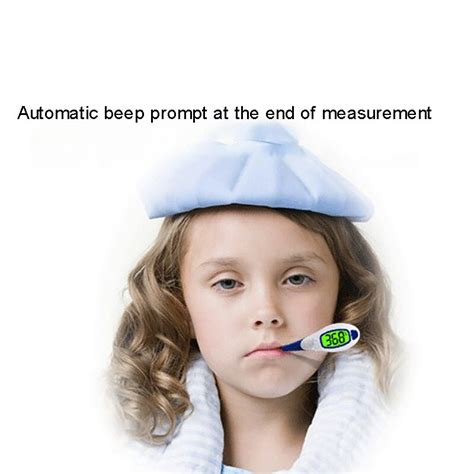 Electronic Digital Thermometer LCD Display Portabl Vicedeal