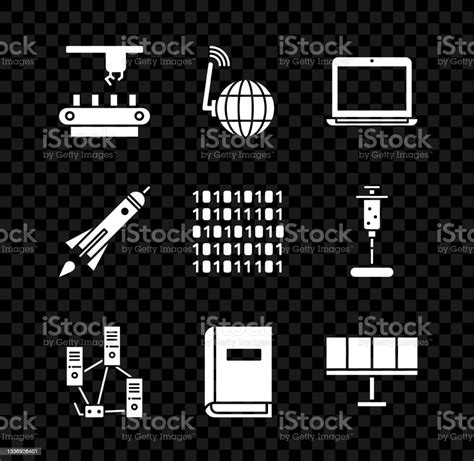 Set Factory Conveyor System Belt Social Network Laptop Computer User Manual Solar Energy Panel