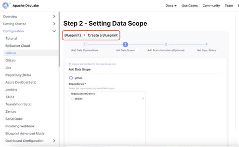 Bug Configuration Screenshots And Steps For GitHub Are Outdated Issue Apache
